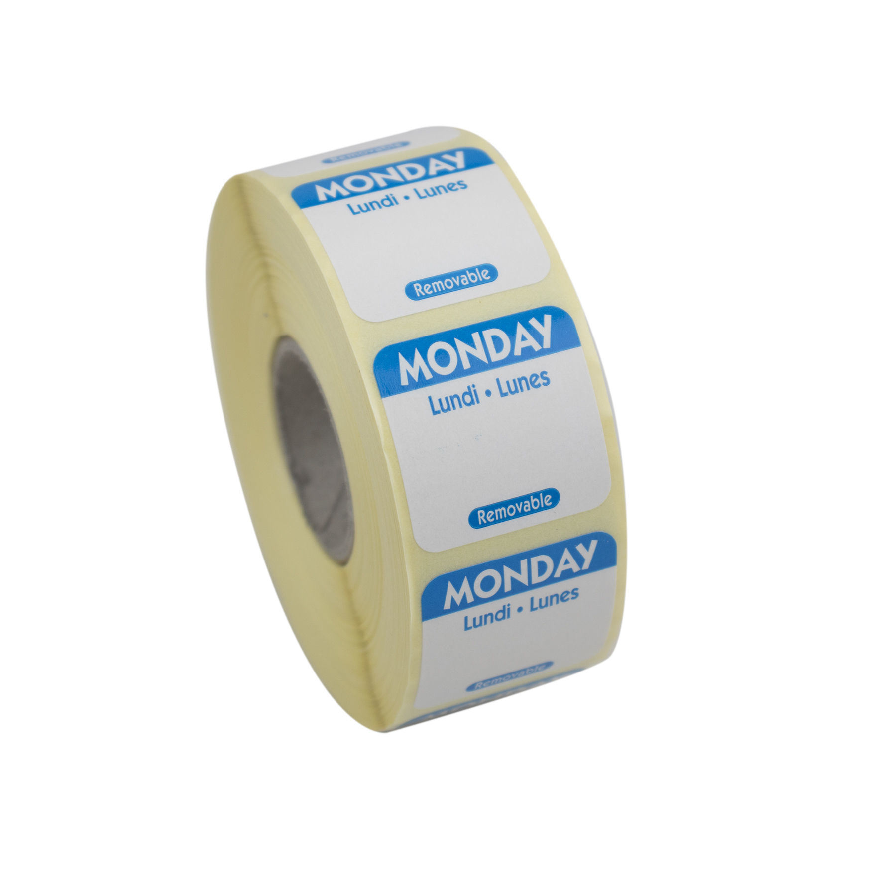 NCCO International Limited. 25mm Trilingual Removable Monday Label ...