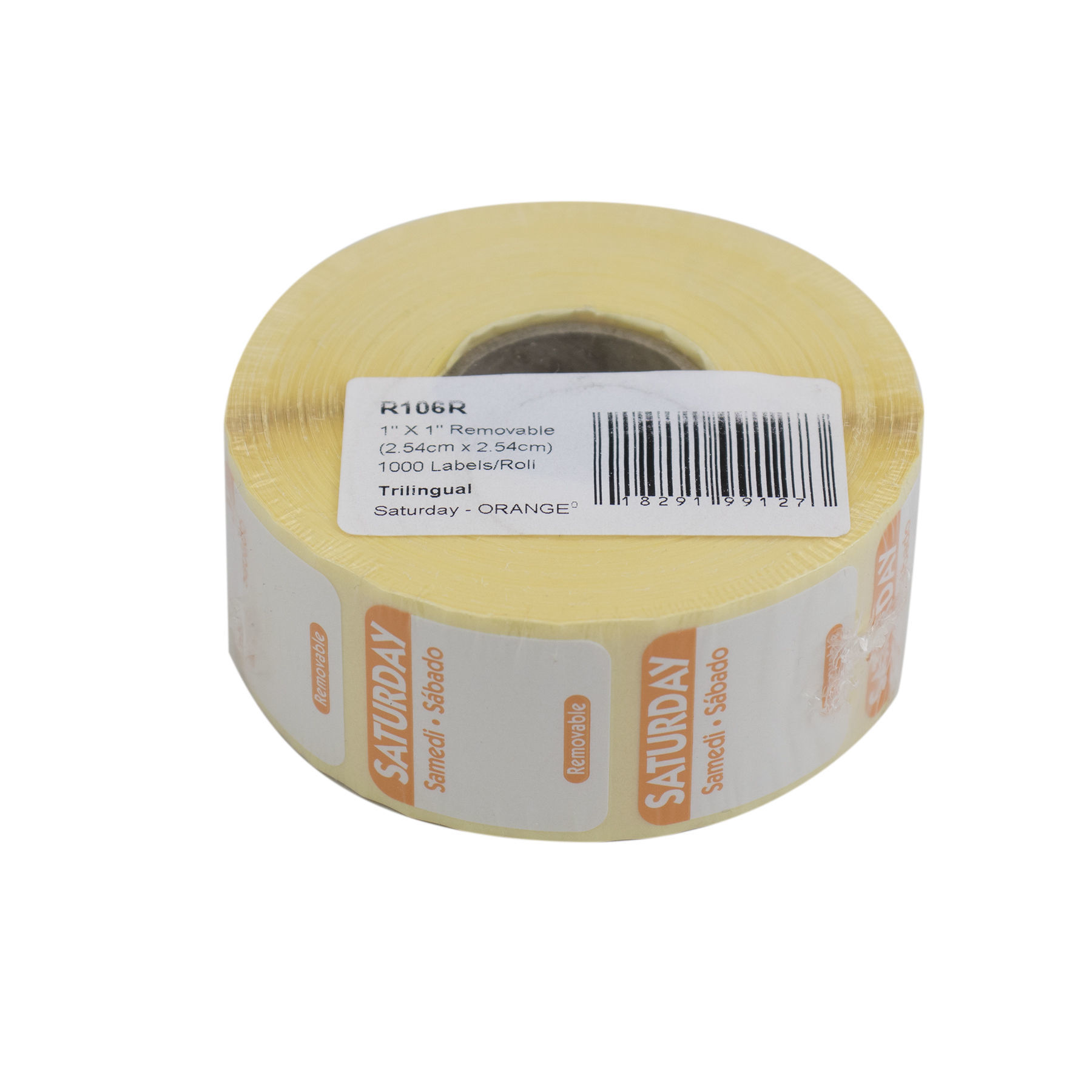NCCO International Limited. 25mm Trilingual Removable Saturday Labels ...