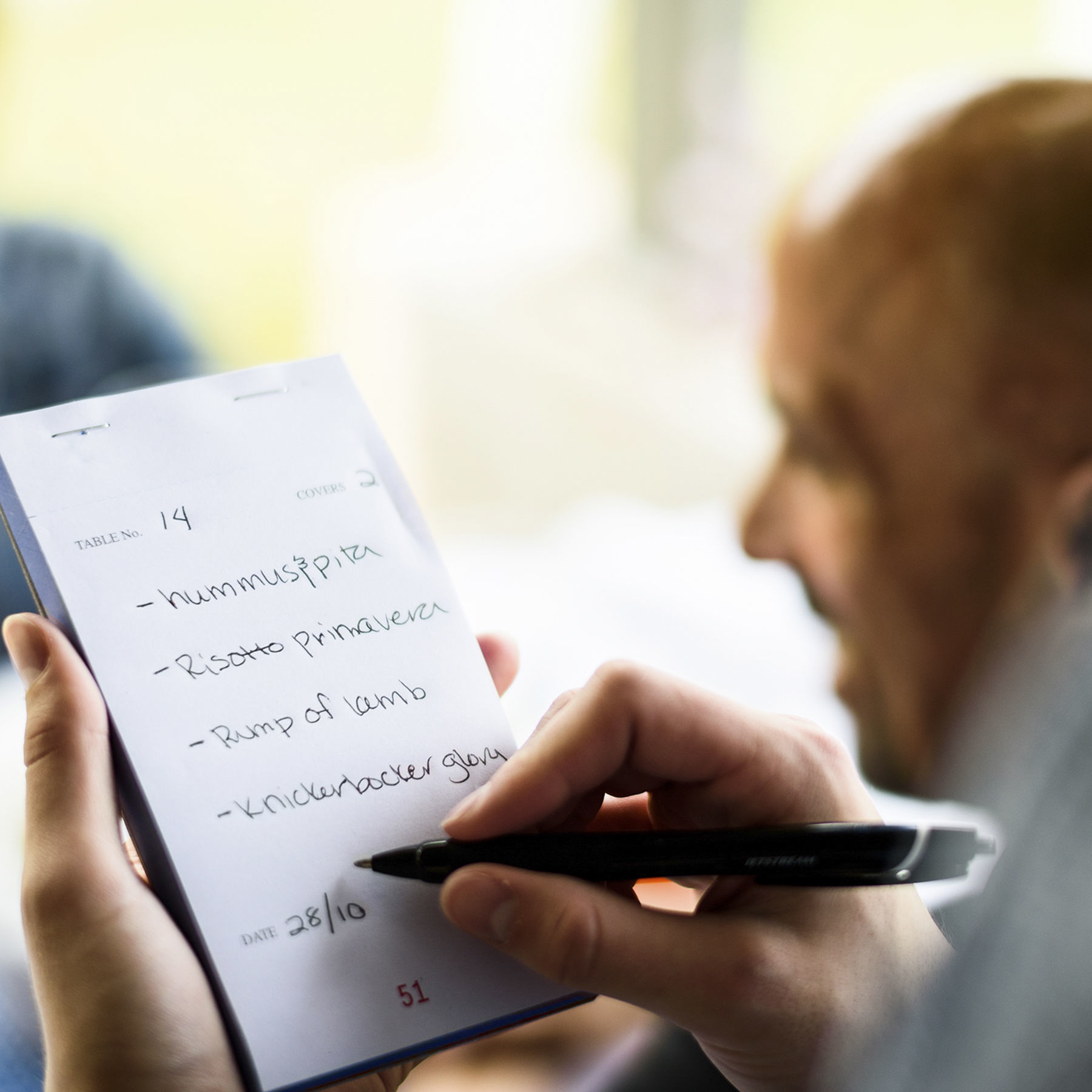 NCCO International Limited. Two-Part Carbonless White OrderPAD