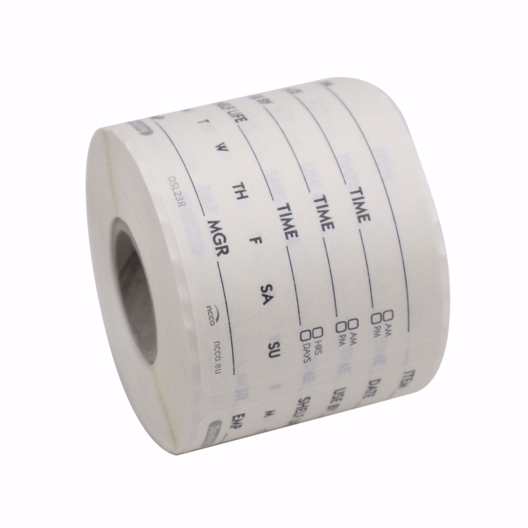 NCCO International Limited. 50mm (2") English Dissolving Shelf Life Label