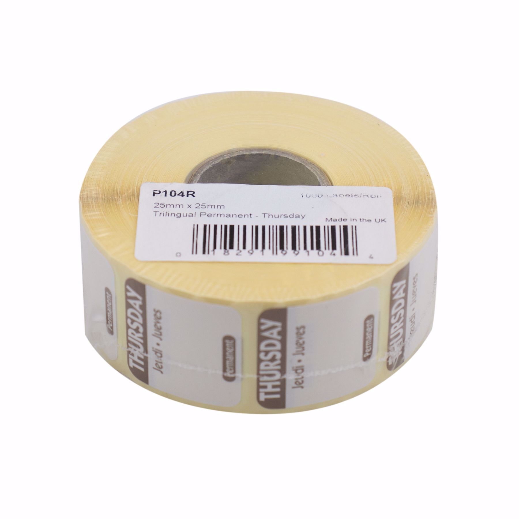 NCCO International Limited. 25mm (1″) Trilingual Permanent Labels ...