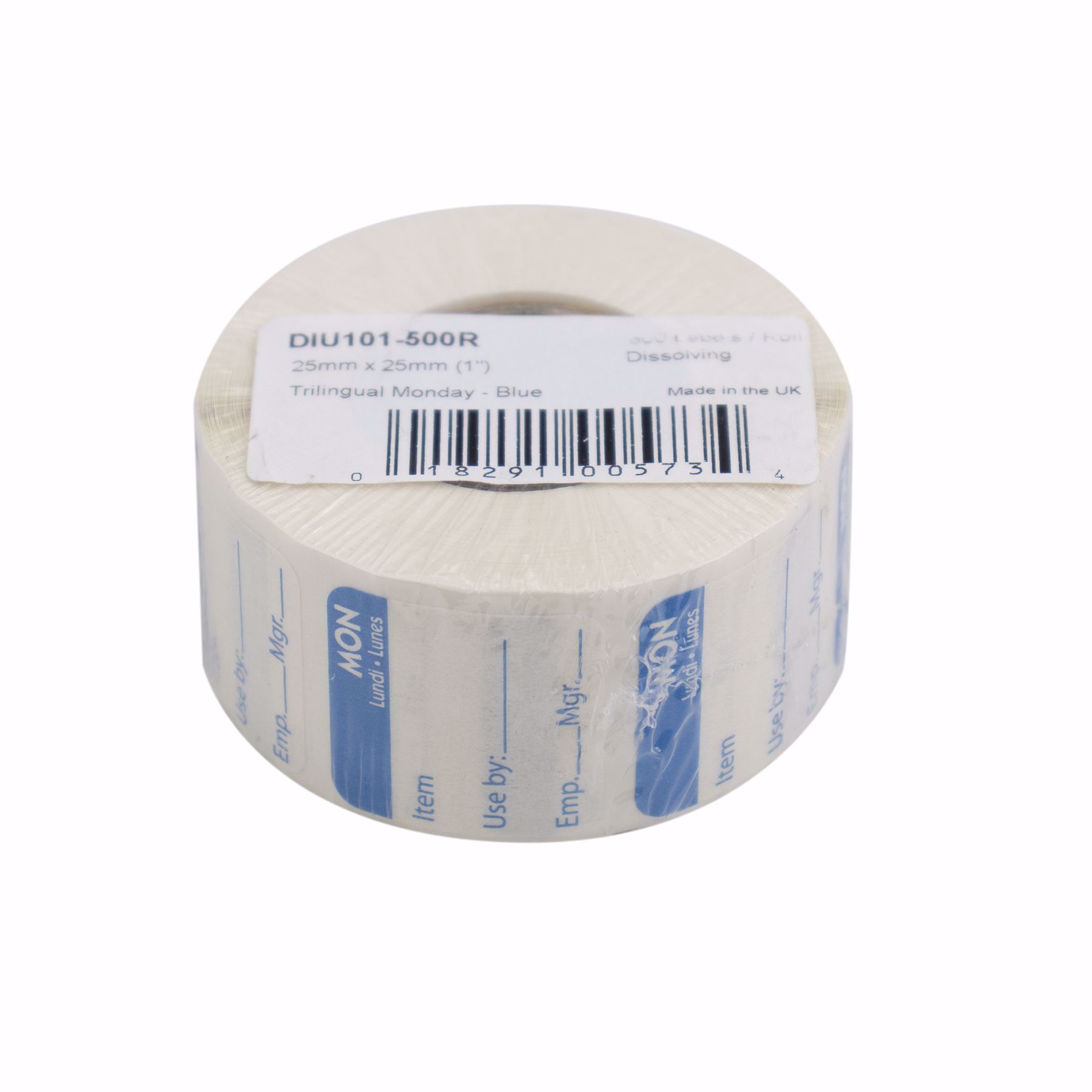 NCCO International Limited. 25mm (1") Trilingual Dissolving Use By ...