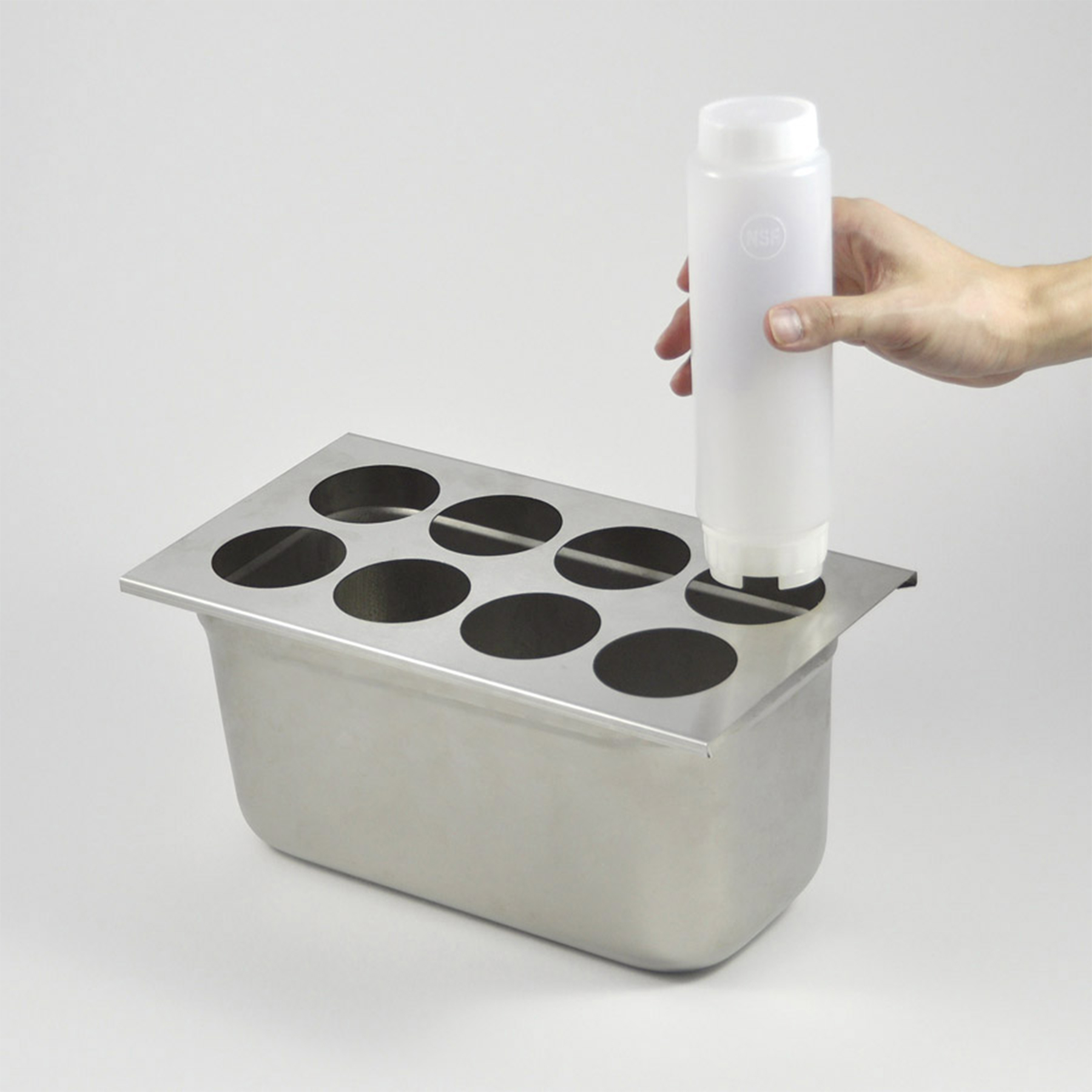 NCCO International Limited. 8 Hole FIFO Bottle Holder