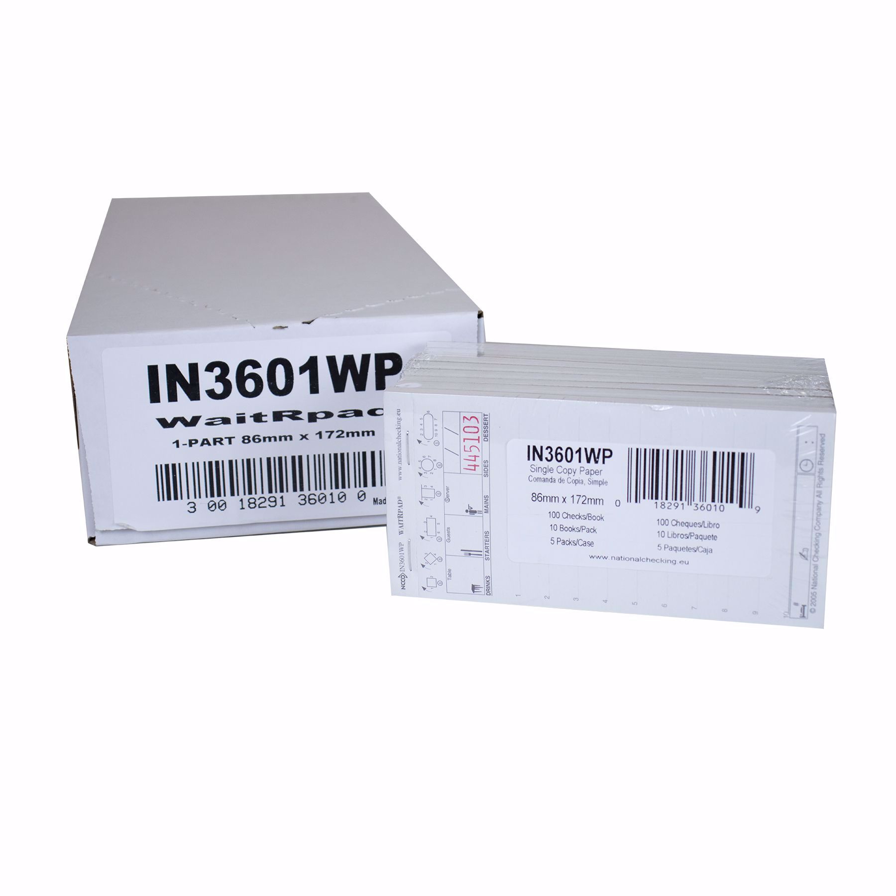 NCCO International Limited. Medium Single Copy Paper WaitRpads®